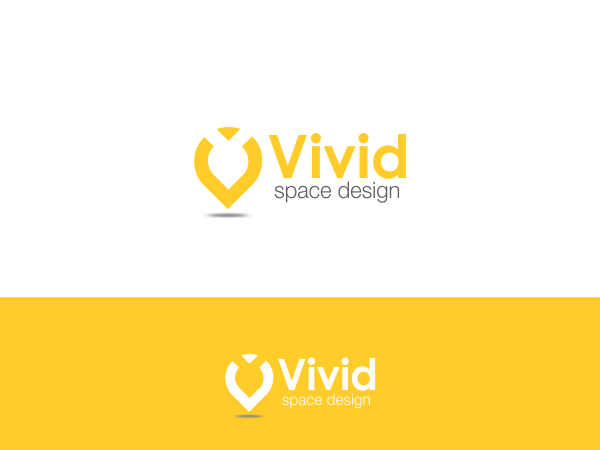 Modern, Colorful, Small Business Logo Design for Vivid Space Design by ...