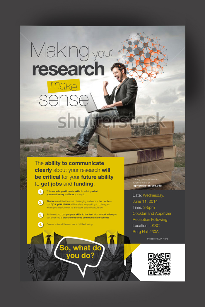 Modern, Elegant, Communications Flyer Design for a Company by INGA ...