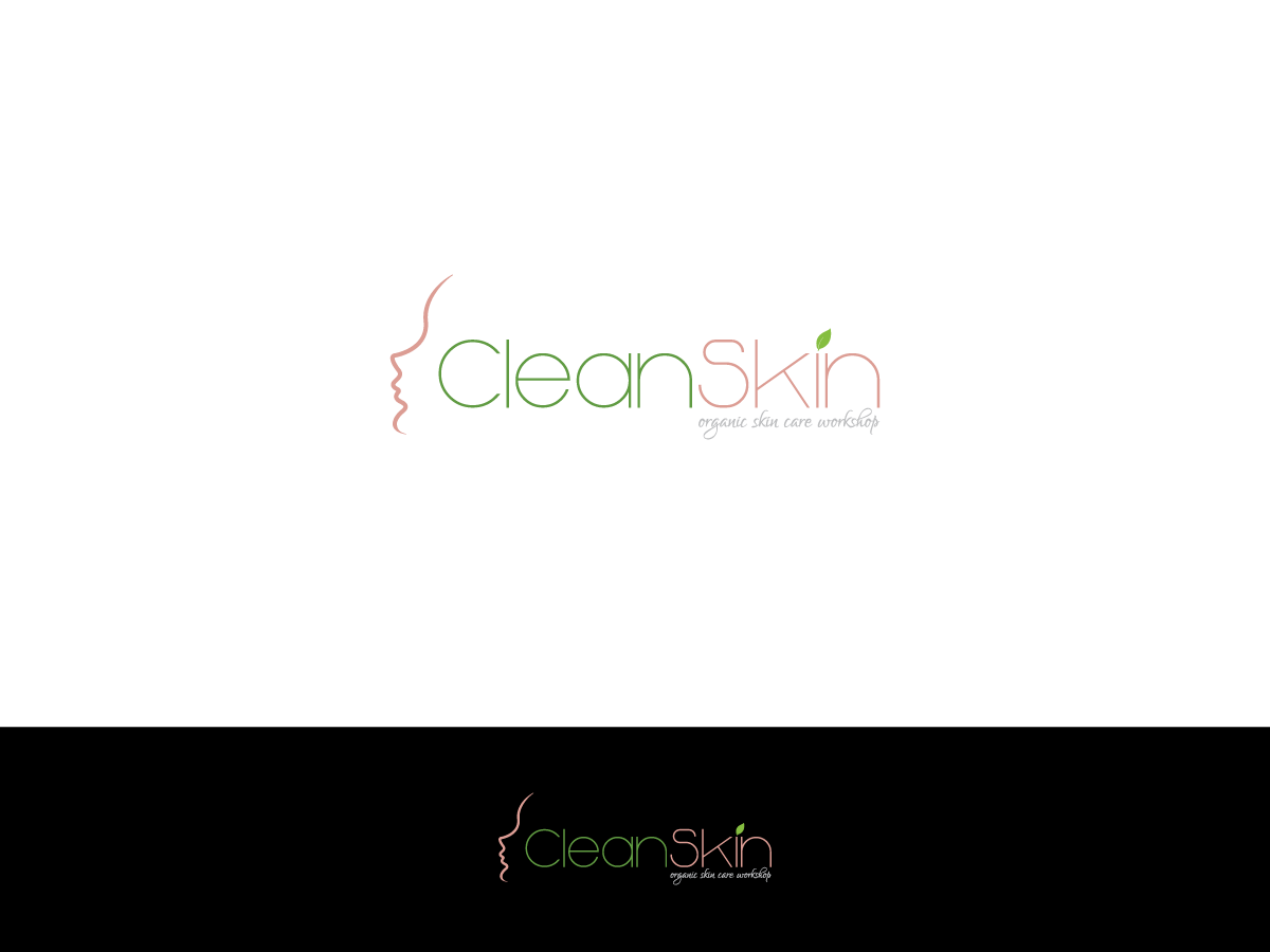 Logo Design for CleanSkin by Ajay Soni | Design #3723802