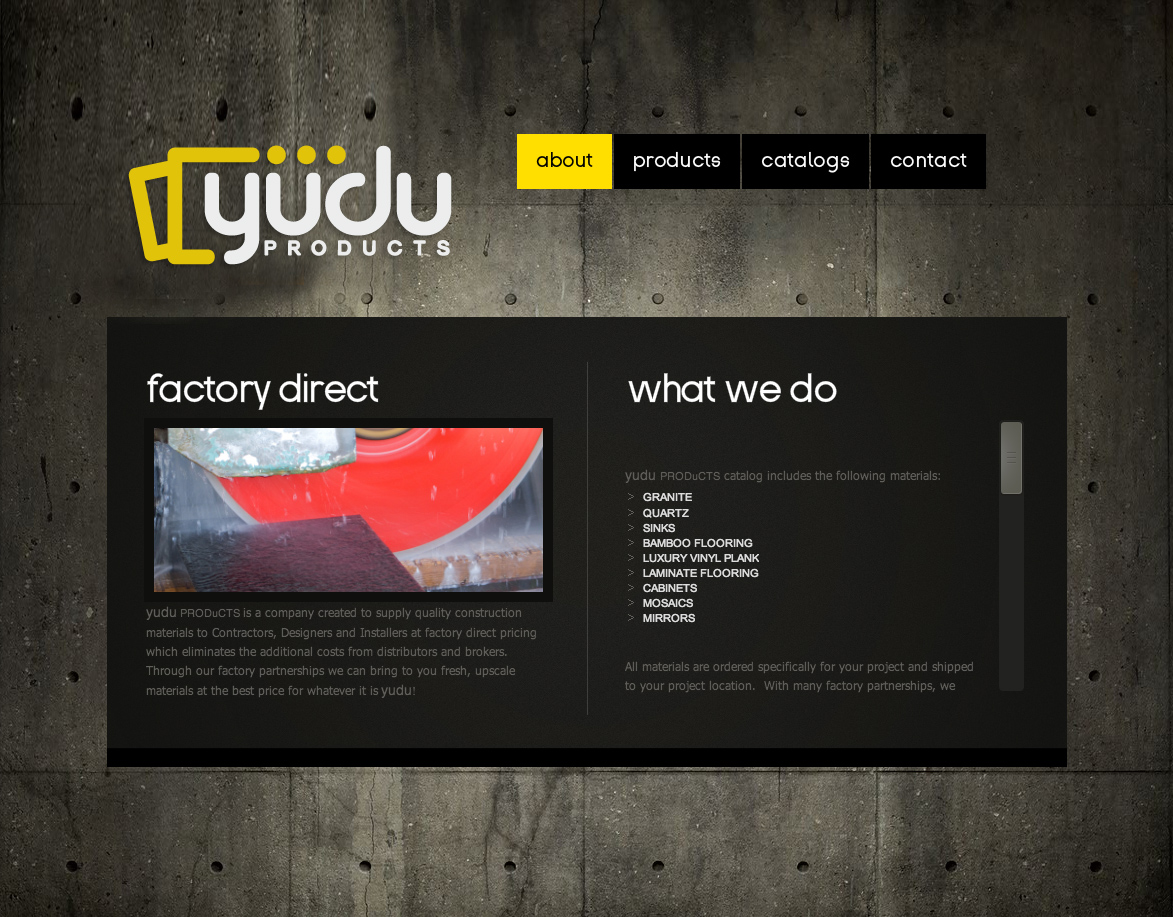 Construction Logo Design for Yudu Products by kelvinotis | Design #3683548