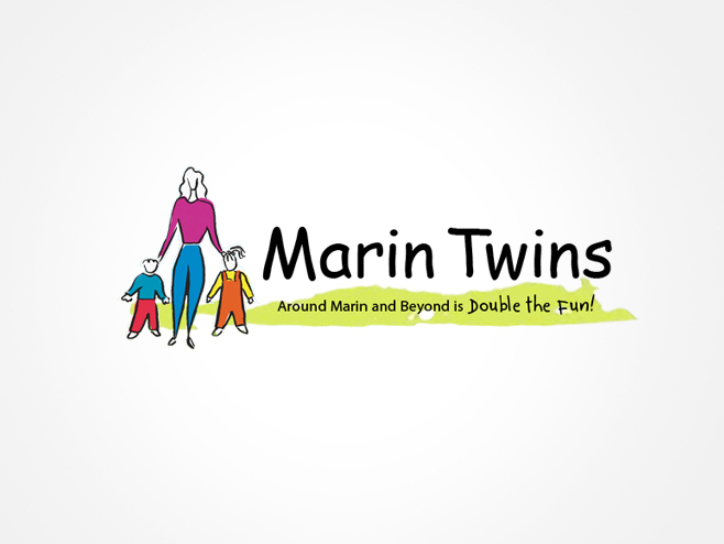 Playful, Elegant Logo Design for Marin Twins - Around Marin and Beyond ...