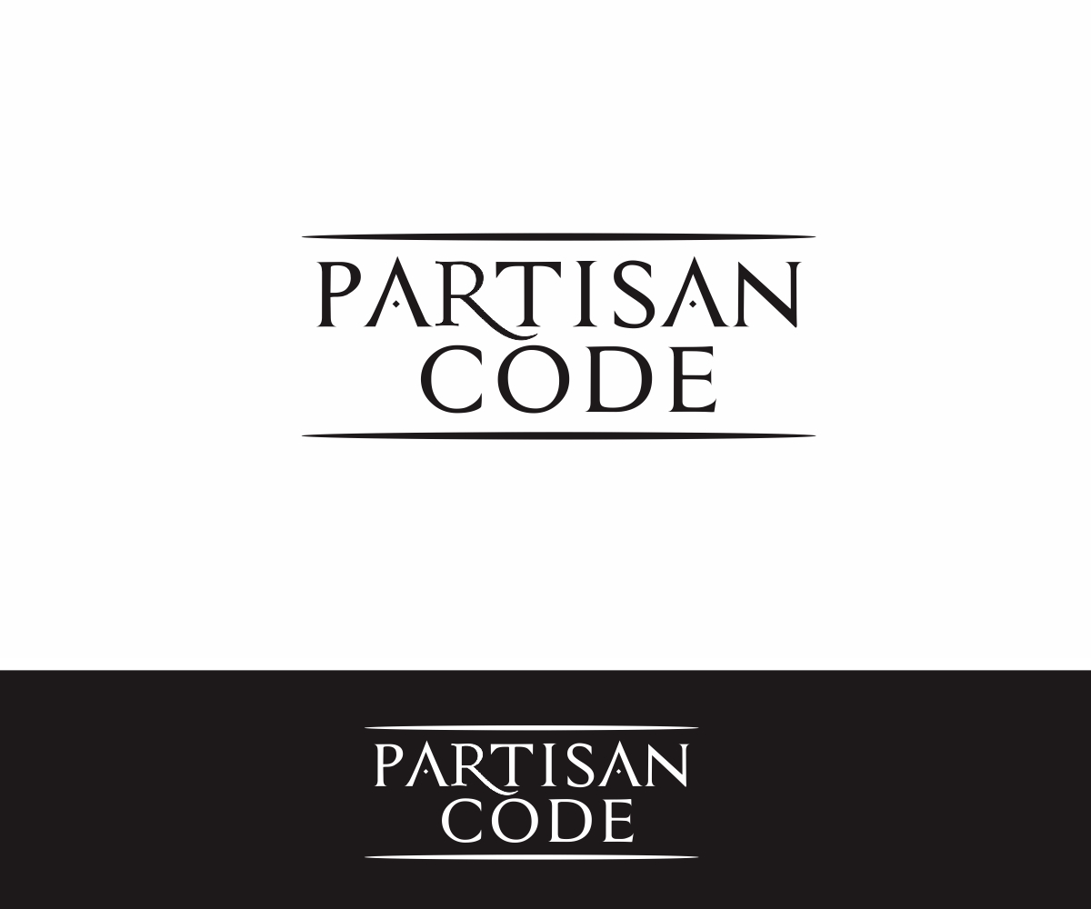 Serious, Masculine Logo Design for Partisan Code by B8 | Design #3729606