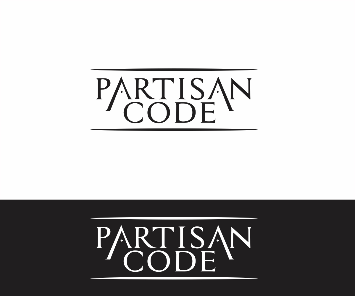 Serious, Masculine Logo Design for Partisan Code by B8 | Design #4105022