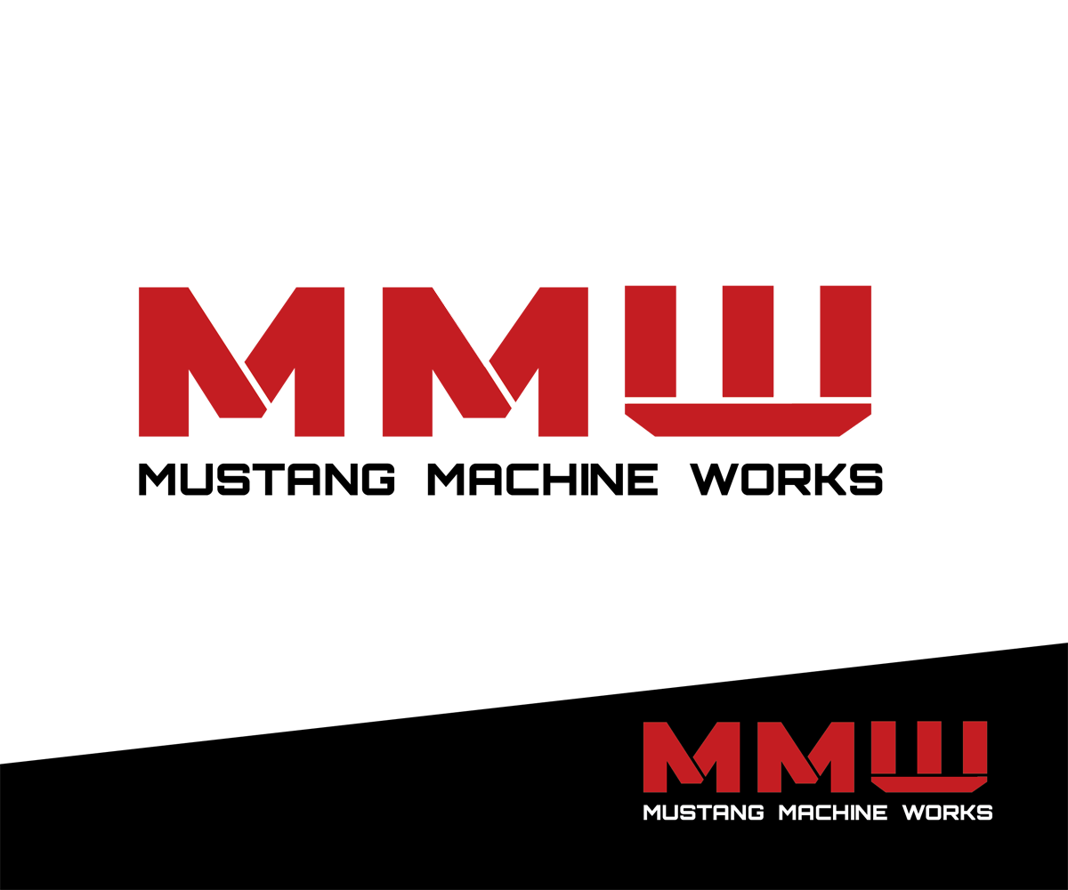 Professional, Masculine, Automotive Logo Design for "Mustang Machine ...