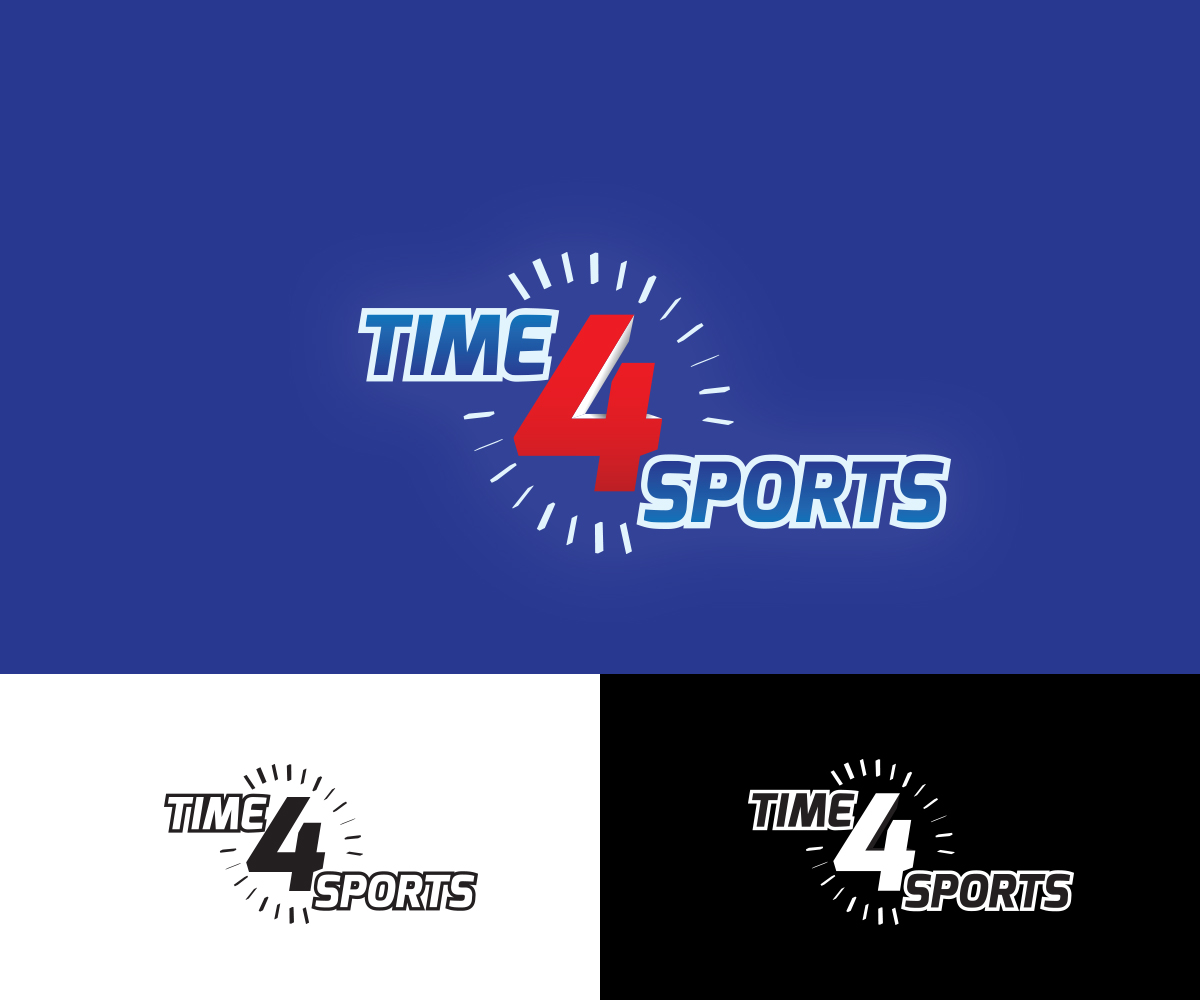 Logo Design for Time 4 Sports by senja | Design #3764748