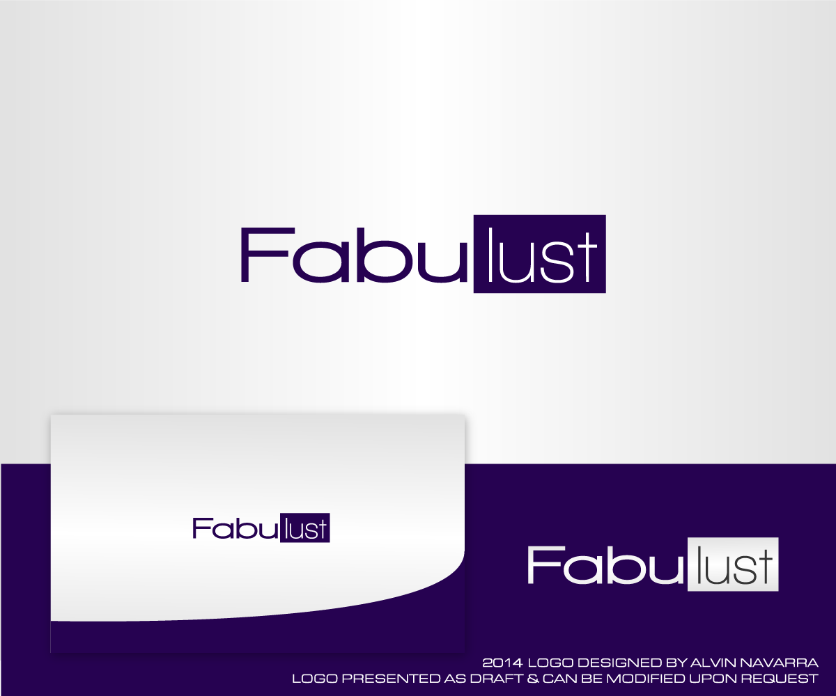 Fashion Logo Design for Fabu.lust by alvinnavarra | Design #3796397