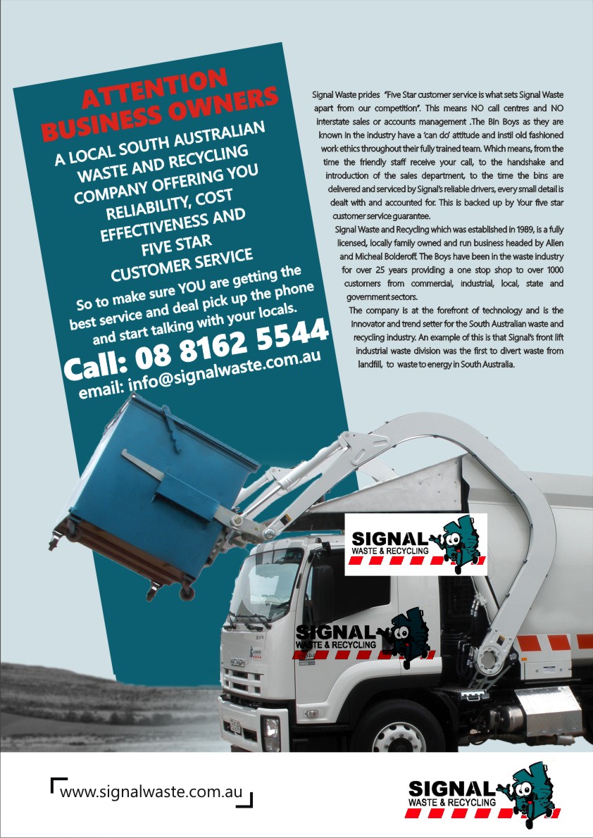 Bold, Serious, Communication Brochure Design for Signal waste and ...