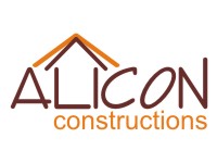 Masculine, Modern Logo Design for Alicon Costructions by Ramaling ...