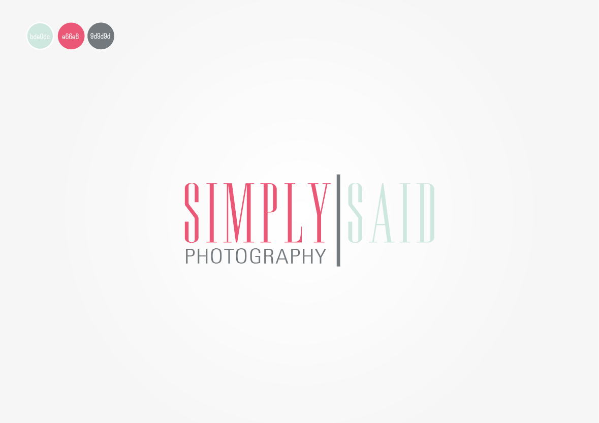 Modern, Upmarket, Business Logo Design for Simply Said Photography by ...