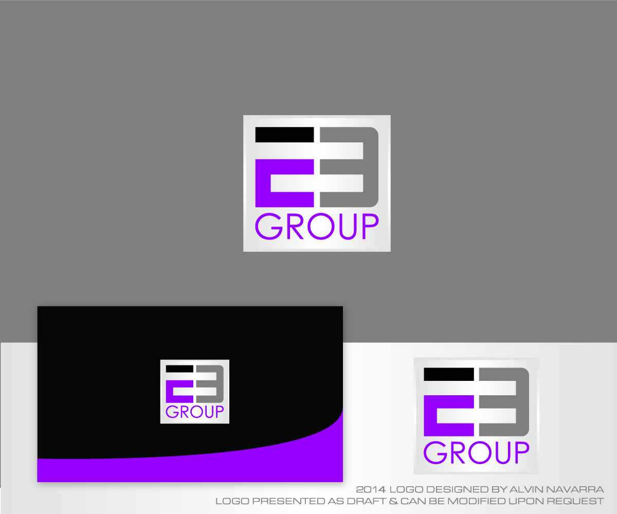 Group Logo Design for E3 Group by alvinnavarra | Design #3795575