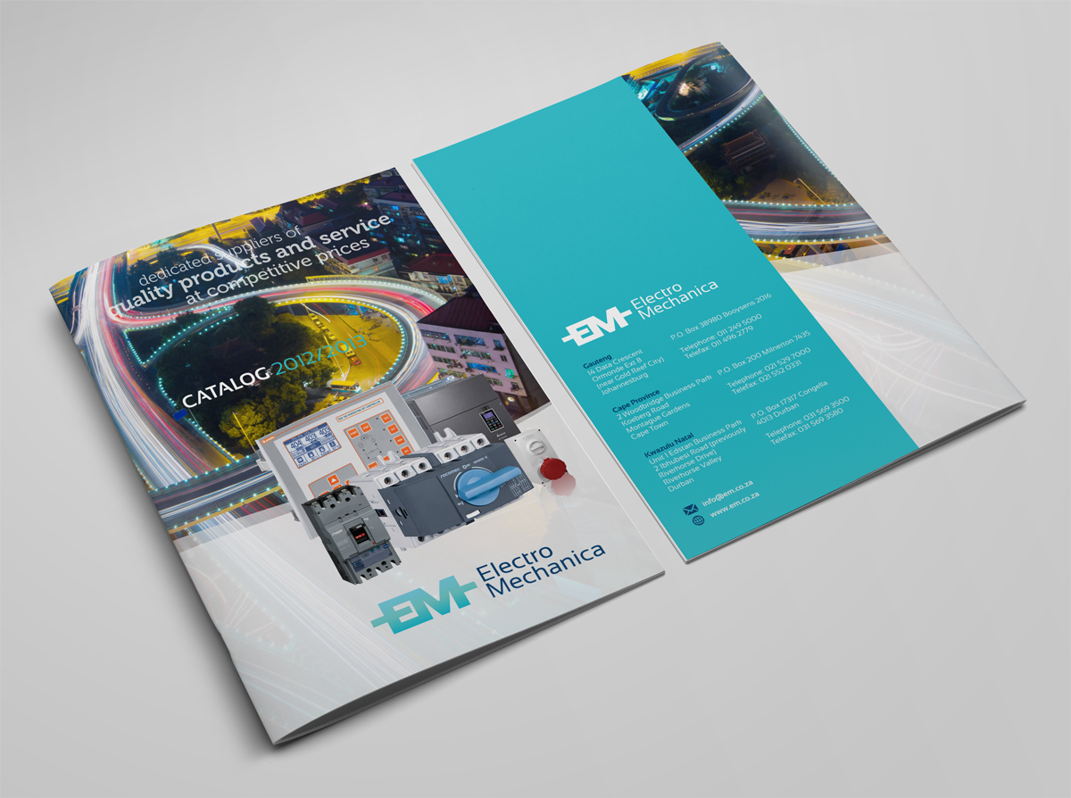 Serious, Professional, Electrical Catalogue Design for a Company by ...