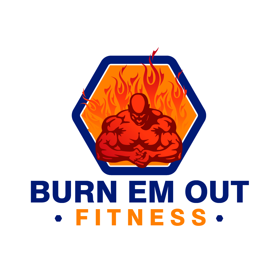 Building Logo Design for Burn Em Out Fitness by Crest Logo Designs ...