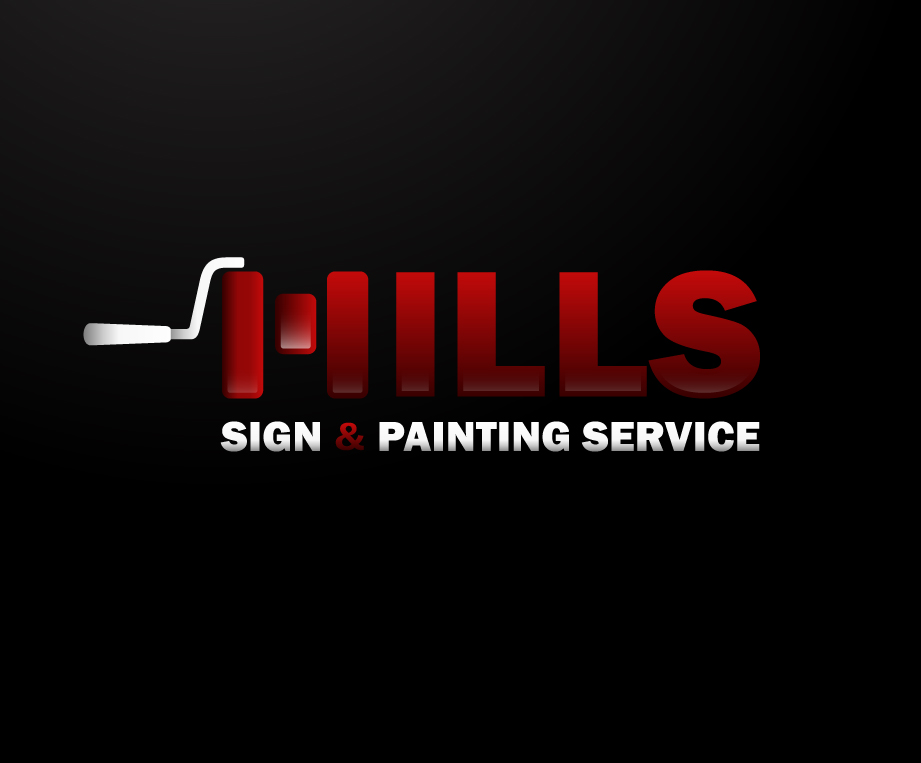 Industrial Logo Design for Mills Sign & Painting Service by artistik ...