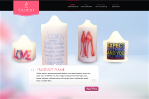 Candle Websites | 11 Custom Candle Web Designs