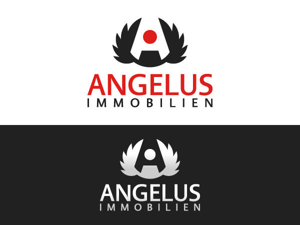 Serious, Professional, Real Estate Logo Design for Angelus Immobilien ...