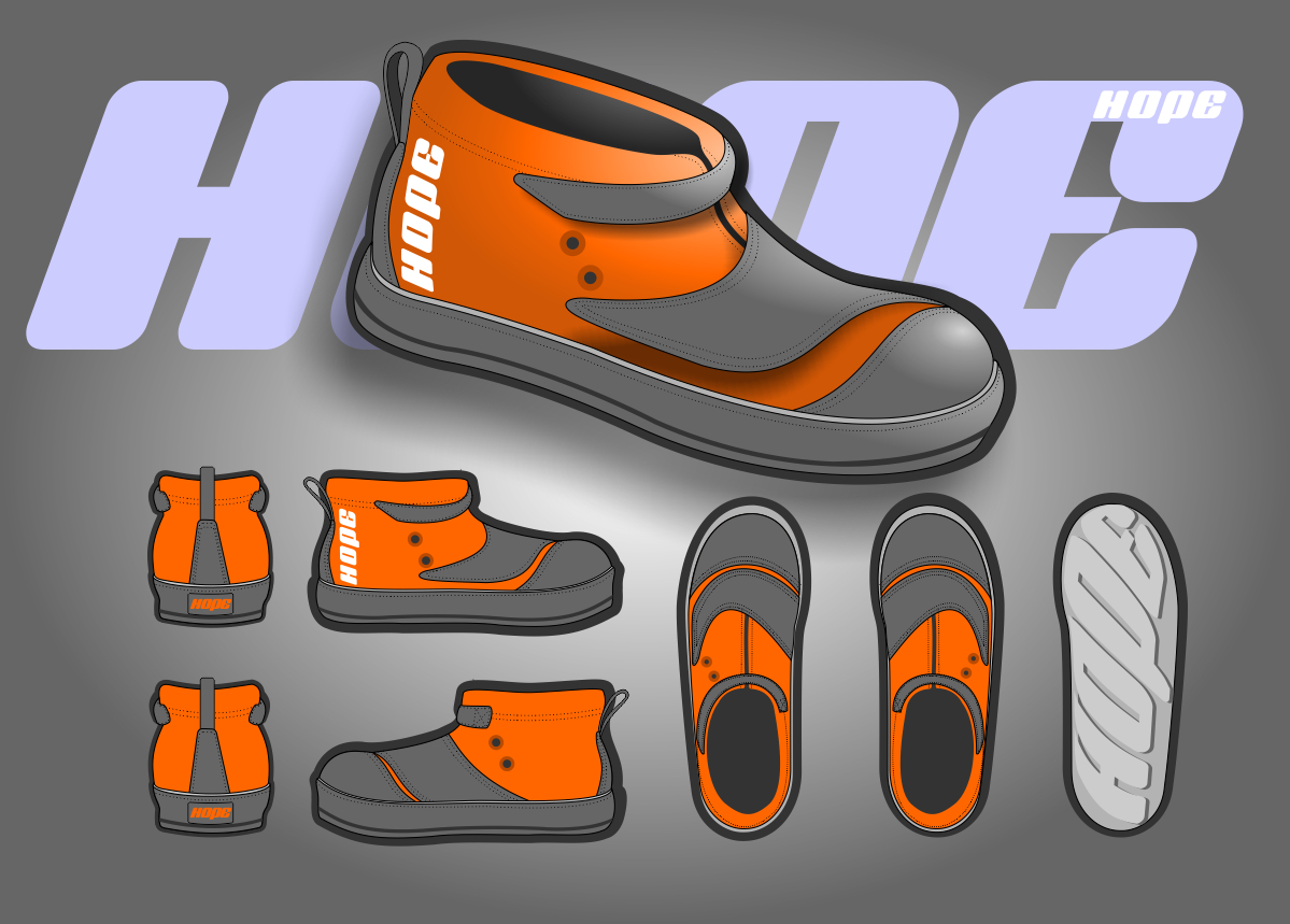 Shoe Graphic Design for a Company by cornel888 | Design #3965925