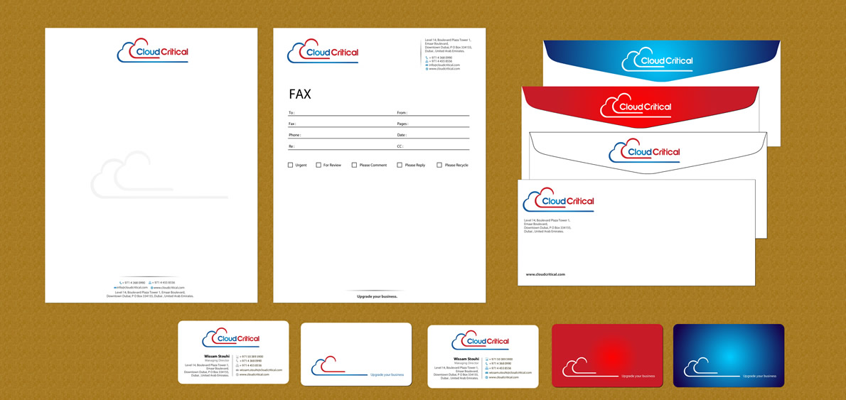 Modern, Professional, E-Commerce Stationery Design for a Company by ...