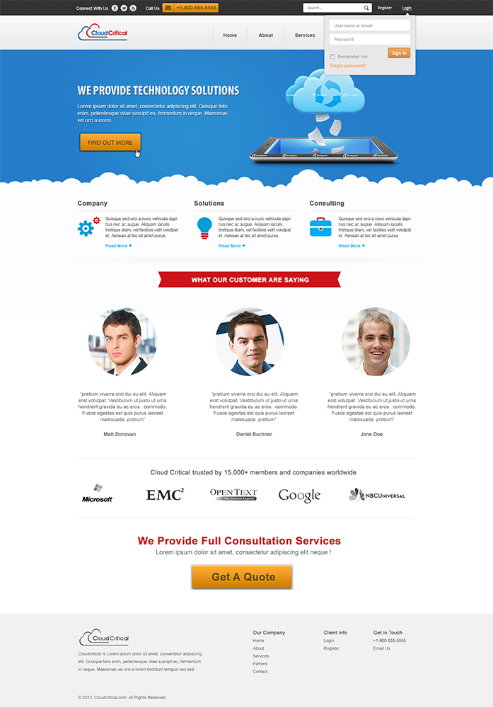 Modern, Upmarket, Business Web Design for a Company by zipline | Design ...