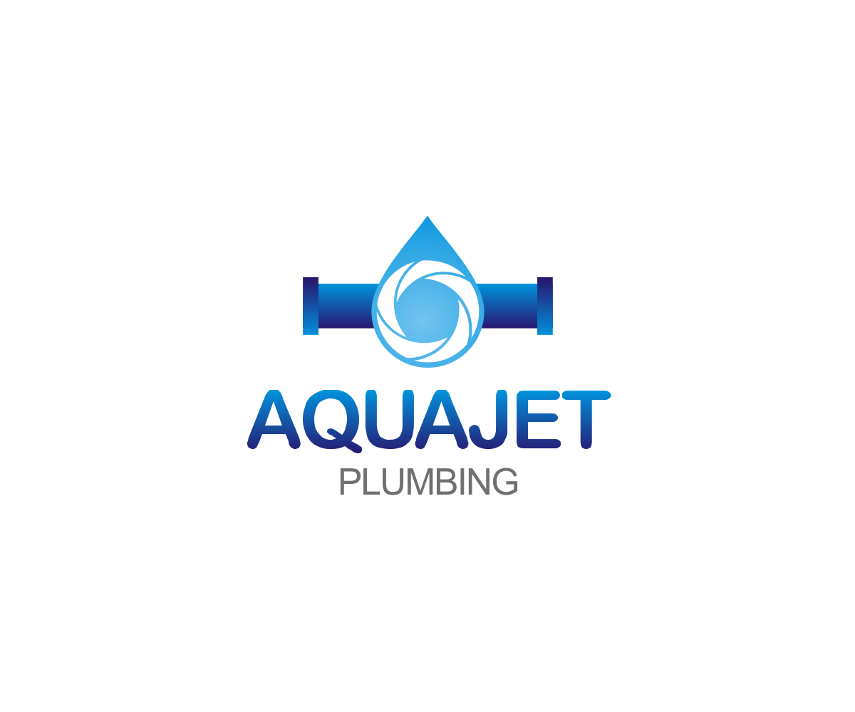 Business Logo Design for AQUAJET PLUMBING by gatot rahman | Design #3859360