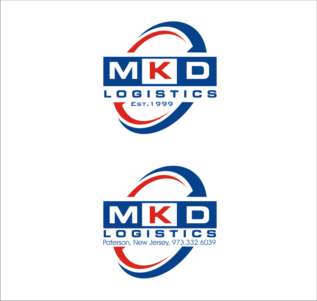 Events Logo Design for MKD LOGISTICS, Paterson, New Jersey Tel# 973.332 ...