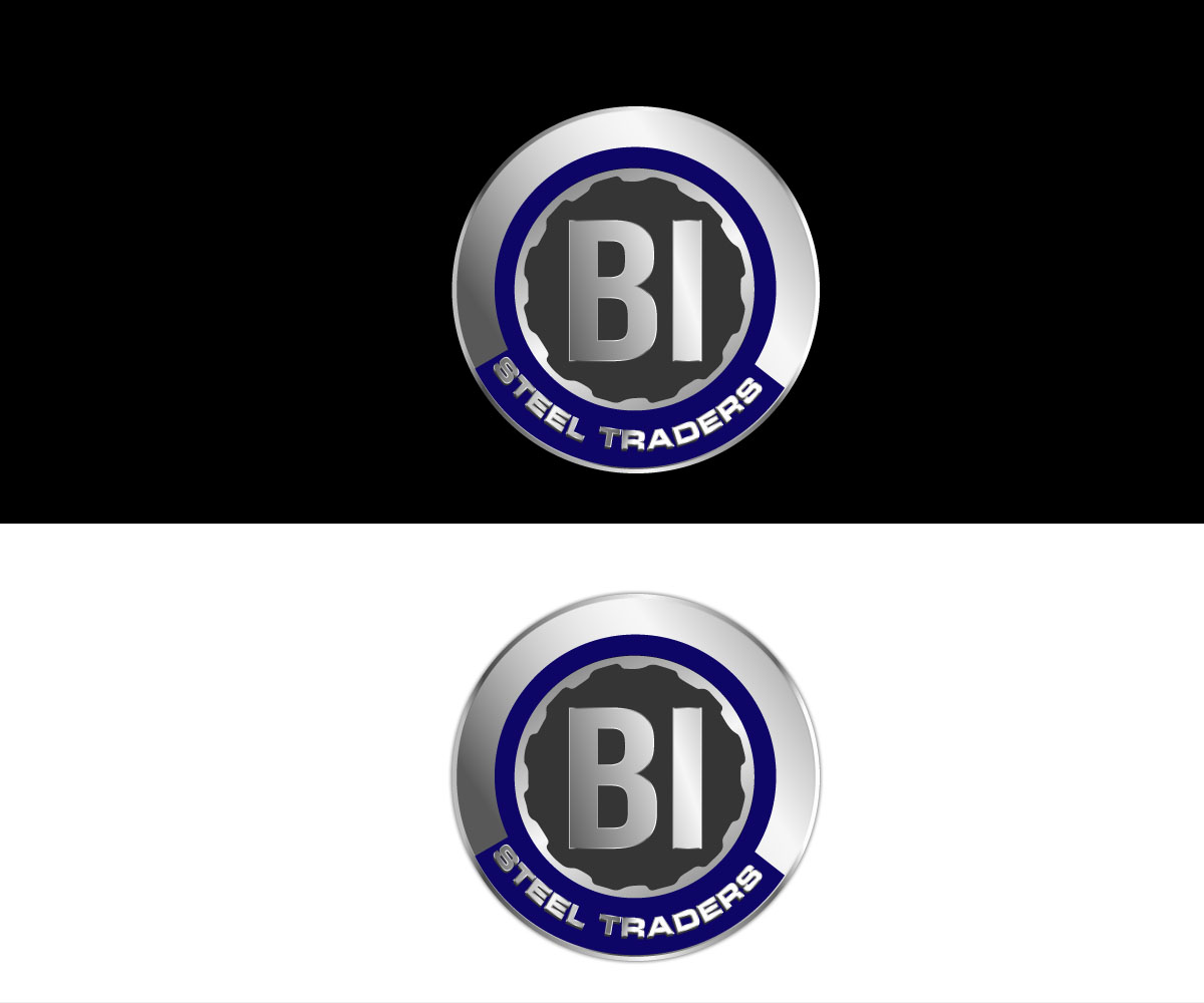Elegant, Modern, Steel Logo Design for BI Steel Traders by TRHZ ...