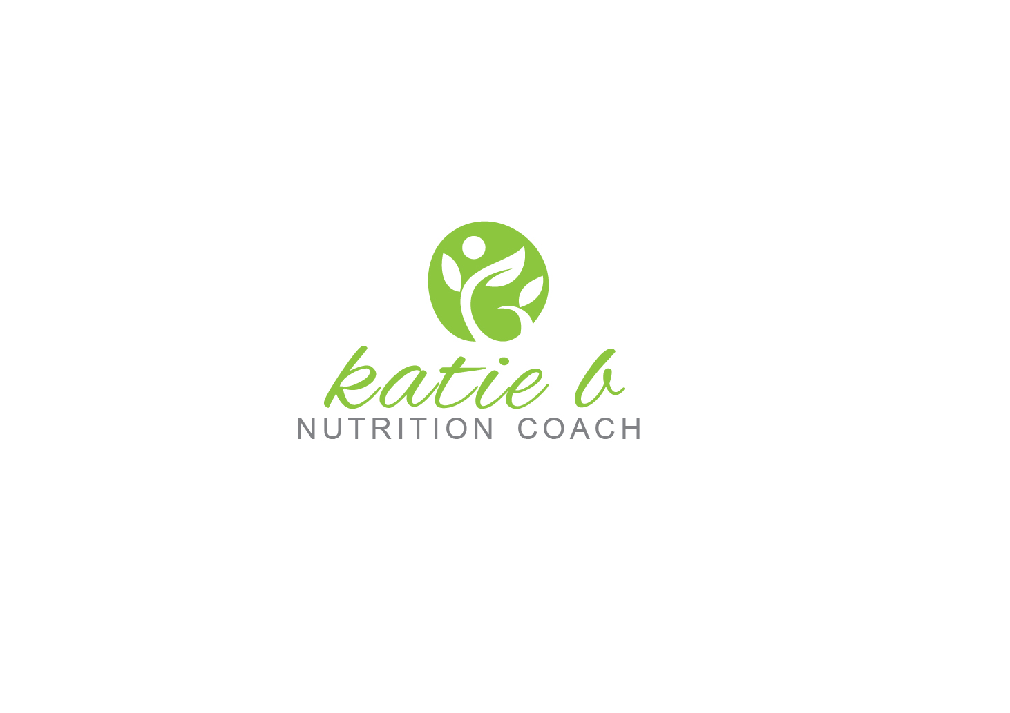 Modern, Bold, Nutrition Logo Design for Katie B Nutrition Coach by ...
