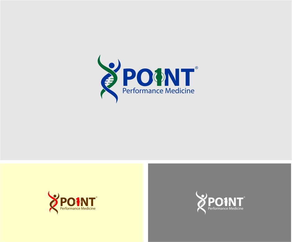 Upmarket, Elegant, Medical Logo Design for PO1NT Performance Medicine ...