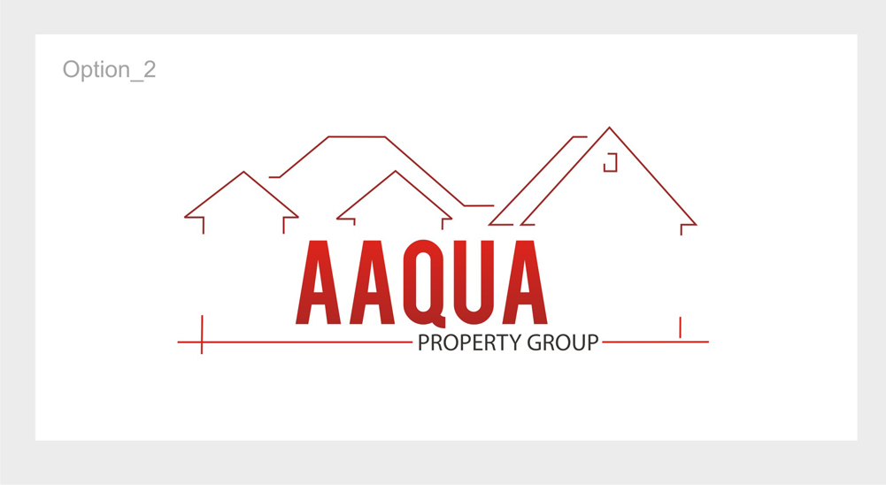 Upmarket, Modern, Electronic Logo Design for aaqua property group by ...