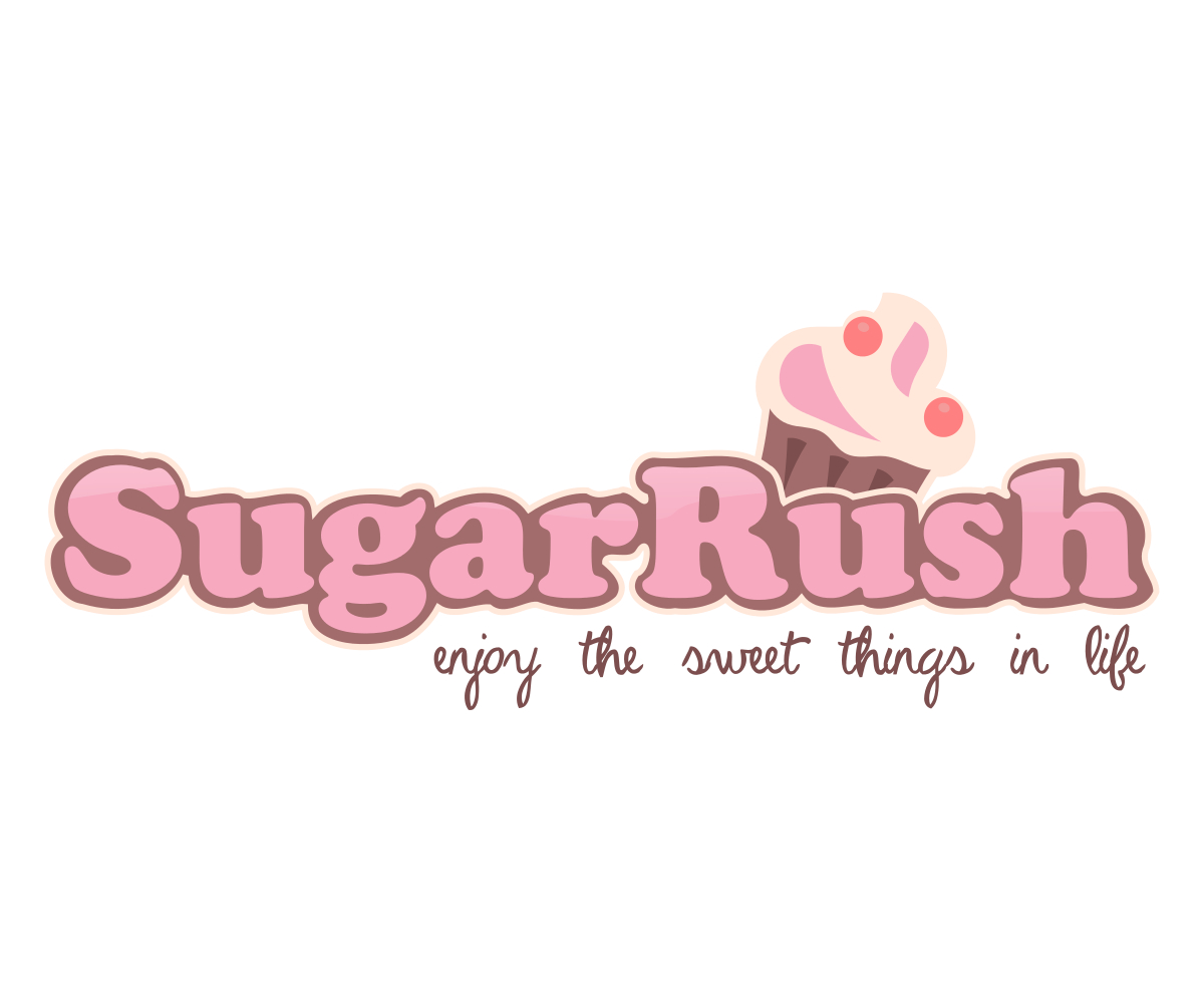 Colorful, Playful, Business Logo Design for Sugar Rush enjoy the sweet ...