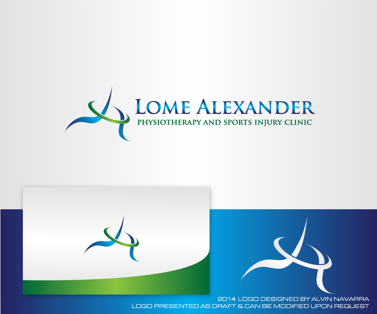 Clinic Logo Design for Lorne Alexander Physiotherapy and sports injury ...