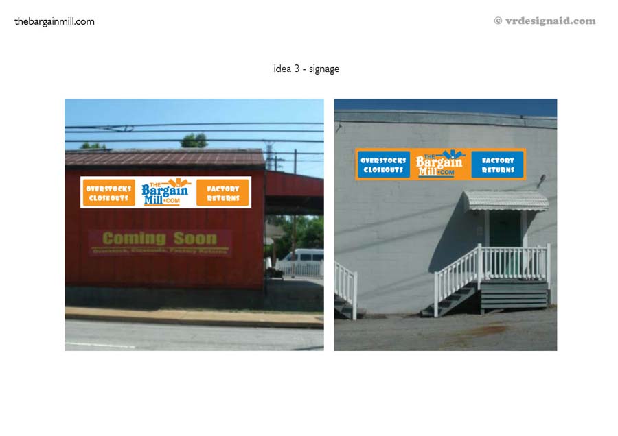 It Company Signage Design for The Bargain Mill .com by vrdesignaid ...