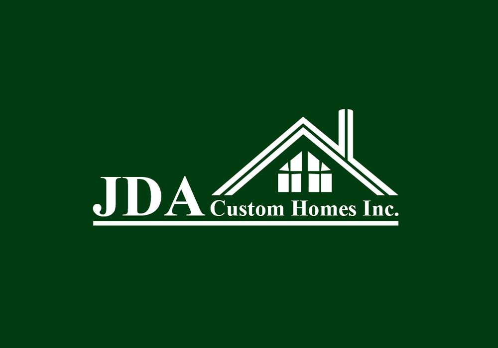Upmarket, Modern, Home Builder Logo Design for J.D.A. Custom Homes, Inc ...