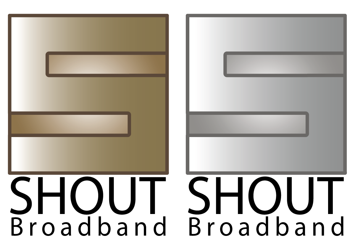 Logo Design for shout broadband by Craig Sheedy | Design #3976338