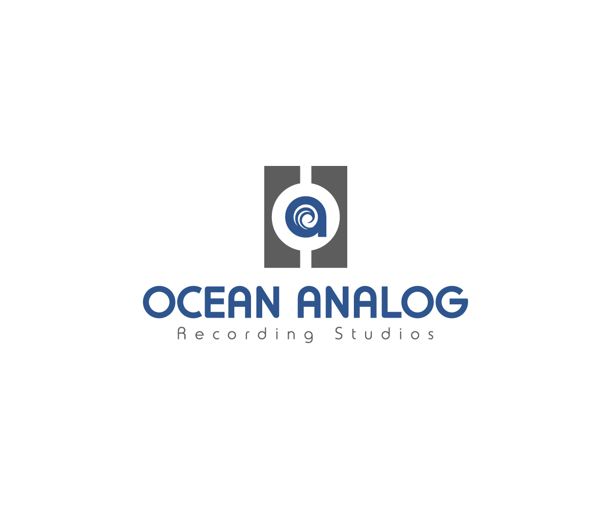 Recording Studio Logo Design for OCEAN ANALOG (Big) Recording Studios ...