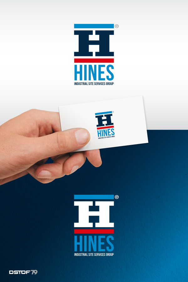 Construction Logo Design for Hines Industrial Site Services Group by ...