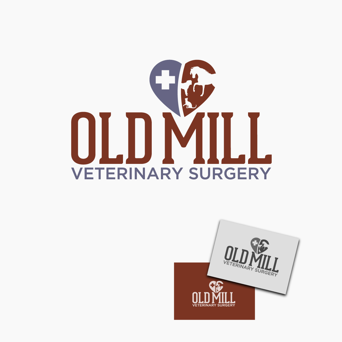 Traditional, Elegant, Veterinary Logo Design for Old Mill Veterinary ...