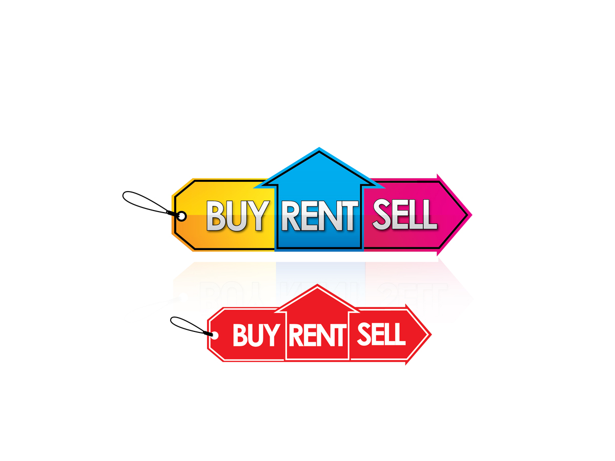 Modern, Colorful, Property Logo Design for Buy Rent Sell by Nitsuj ...