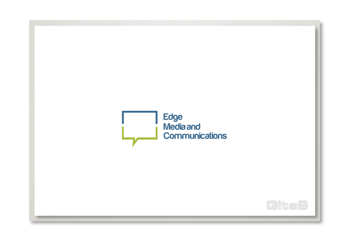 Serious, Modern, Communications Logo Design for Edge Media and ...