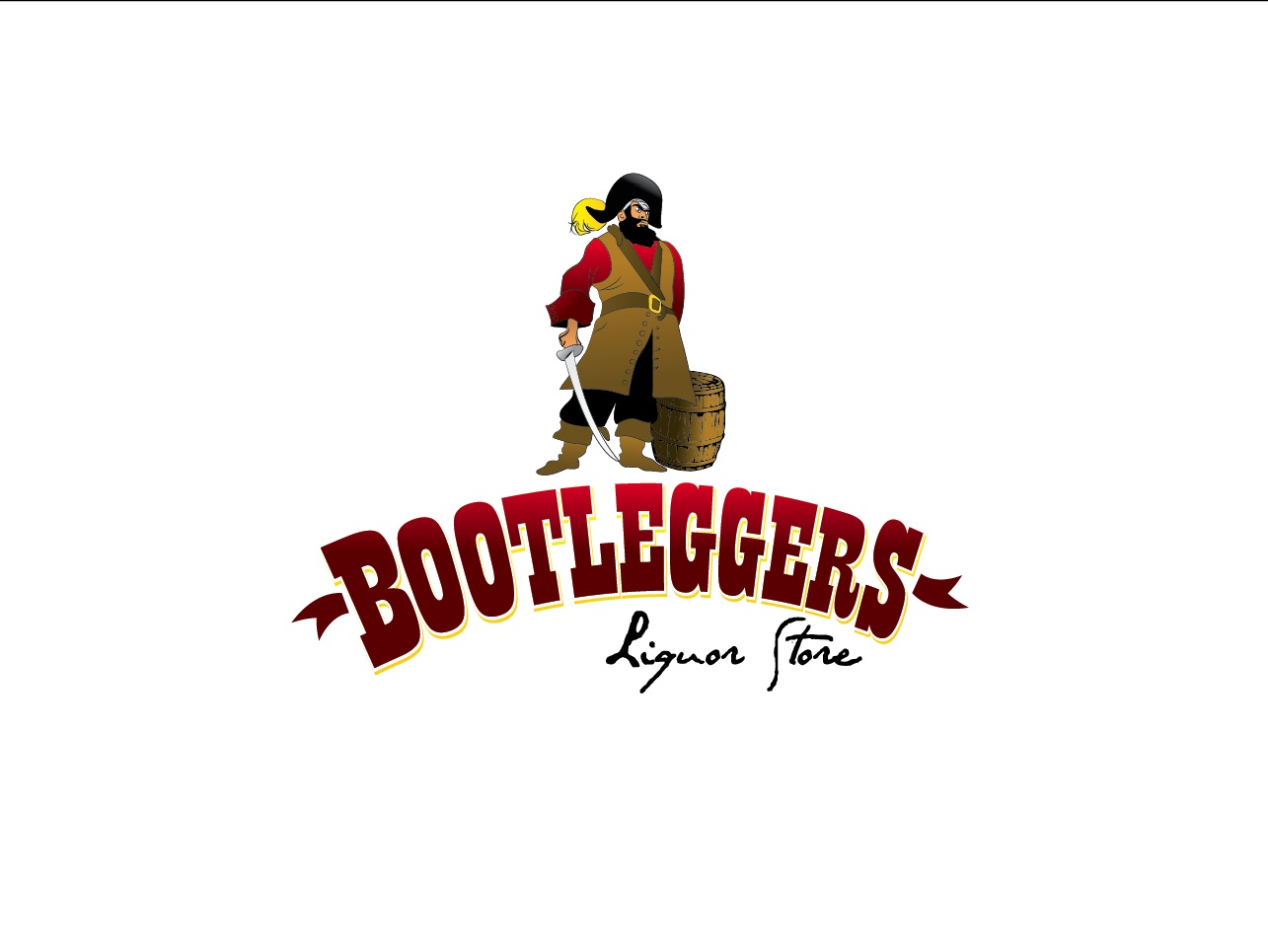 Elegant, Playful, Shopping Logo Design for Bootleggers Liquor Outlet by ...
