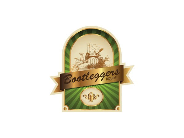 Elegant, Playful, Shopping Logo Design for Bootleggers Liquor Outlet by ...