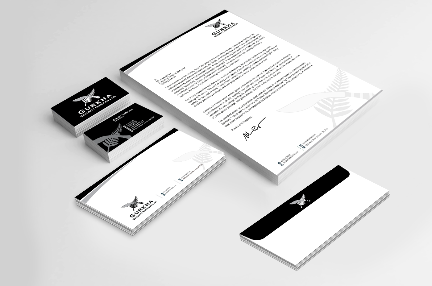 Business Stationery Design for a Company by kousik | Design #4062667
