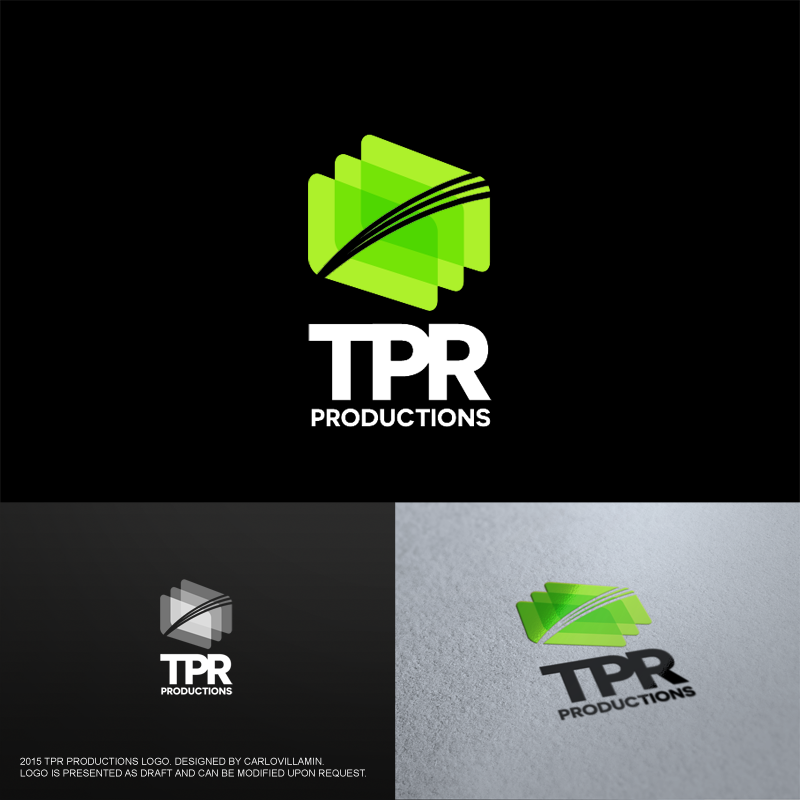 Bold, Colorful, Business Logo Design for TPR Productions by carlomagno ...