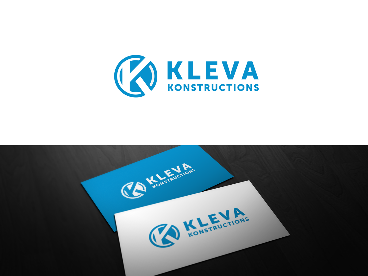 Bold, Modern, Construction Logo Design for Kleva Konstructions by ...