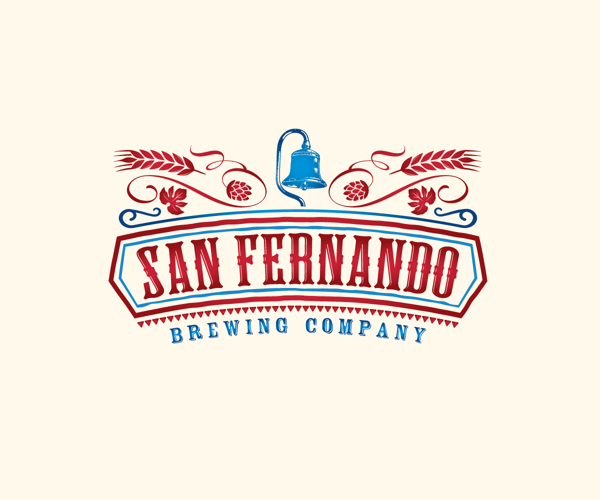 Bold, Traditional, Brewery Logo Design for San Fernando Brewing Company ...