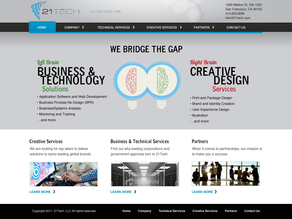 Professional, Bold, Business Web Design for a Company by Fielding Ideas ...