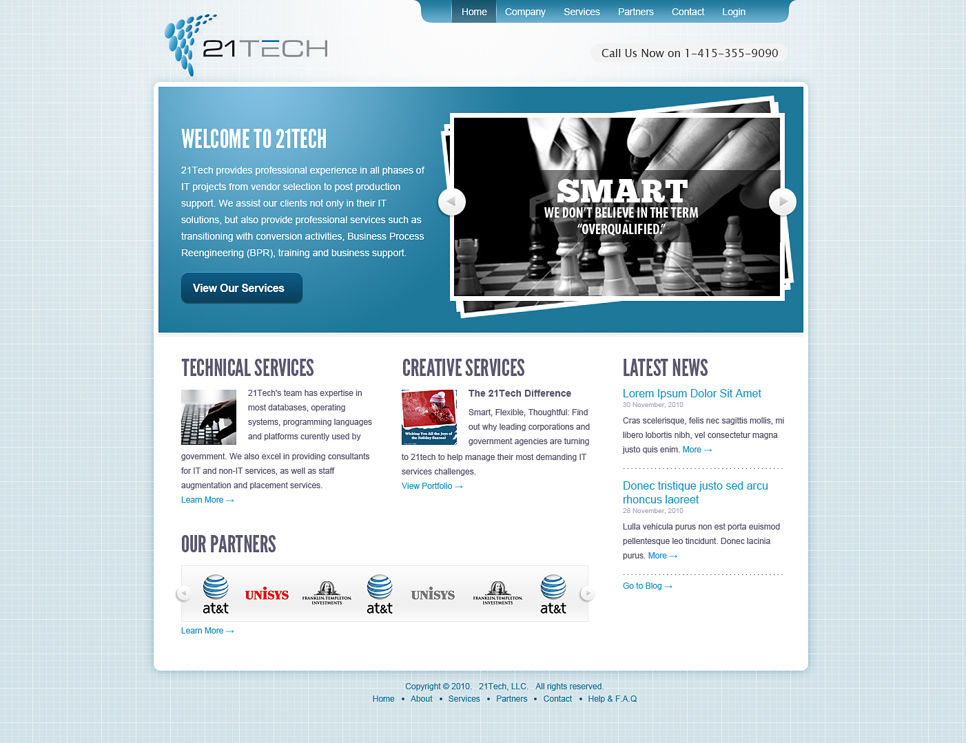 Professional, Bold, Business Web Design for a Company by Soumya ...