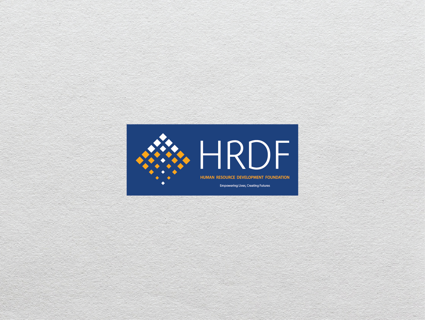 Non-Profit Logo Design for empowering lives, creating futures HRDF ...