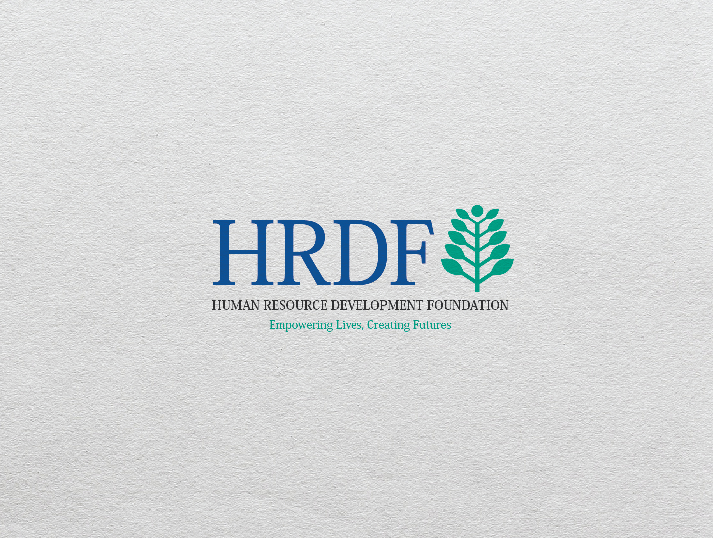Non-Profit Logo Design for empowering lives, creating futures HRDF ...