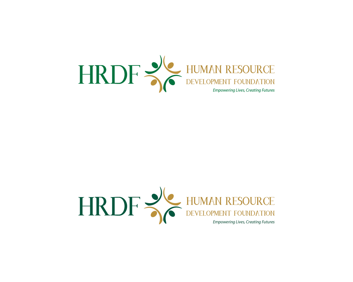 Non-Profit Logo Design for empowering lives, creating futures HRDF ...