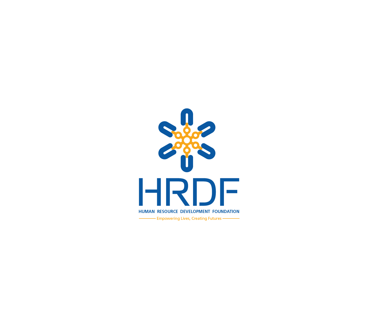 Non-Profit Logo Design for empowering lives, creating futures HRDF ...